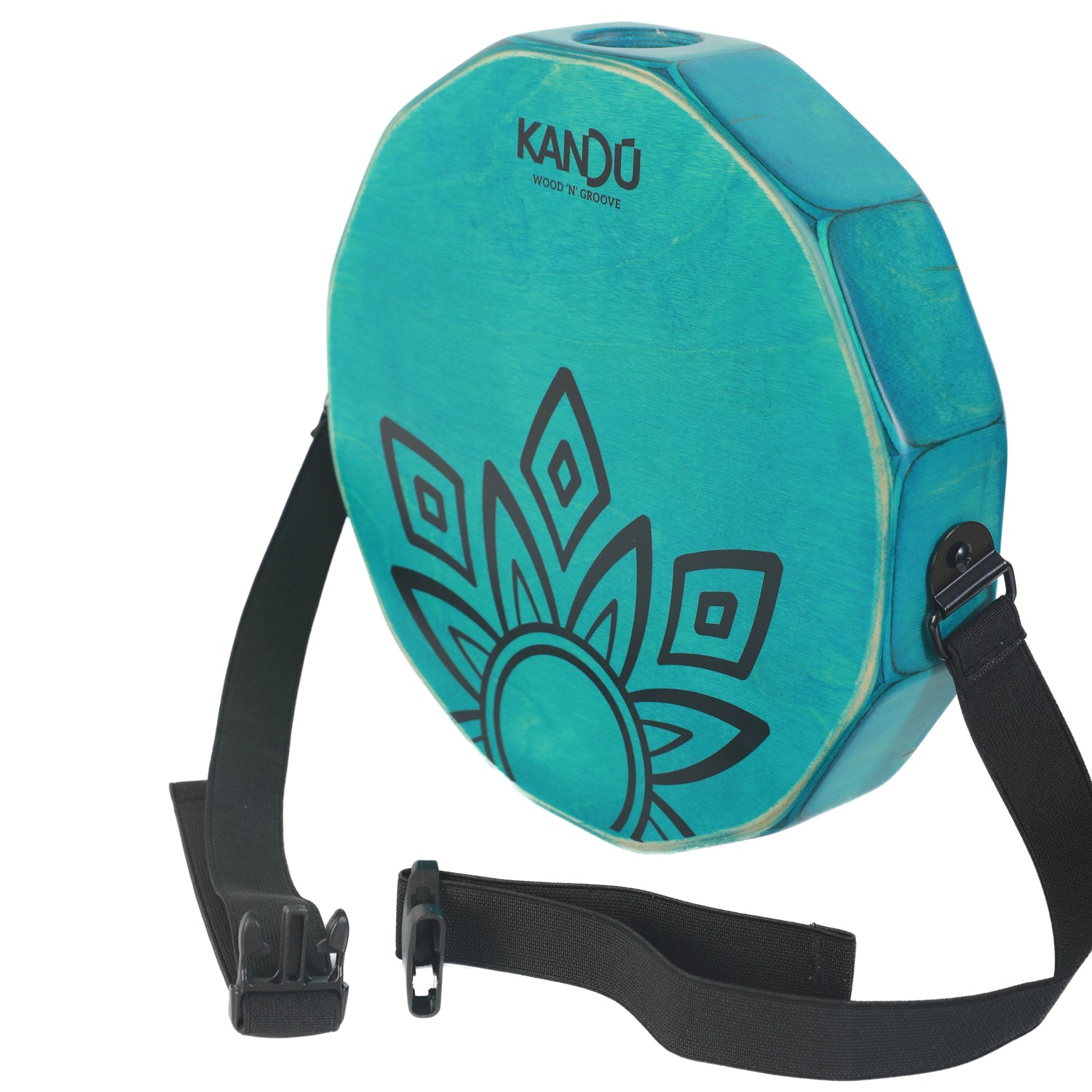 The Kandu Ktak The First Handcrafted Hand Drum Body Cajon- Blue
